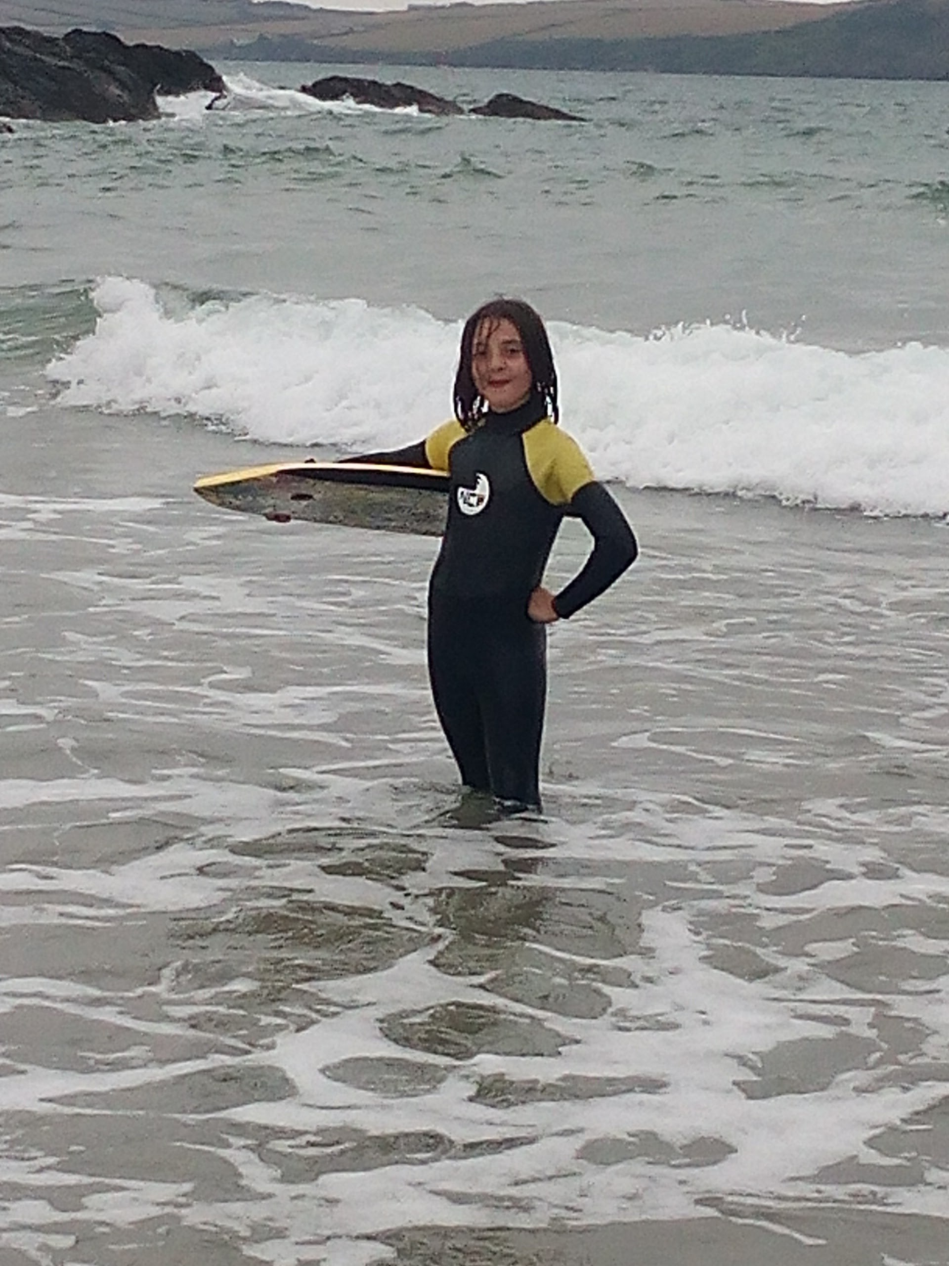 kids winter wetsuit with 5mm super stretch neoprene and gbs seams